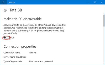 Enable or Disable Network Discovery or Sharing in Windows 11/10