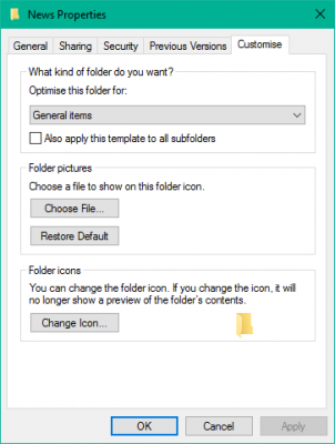 How to set a default Folder View for all folders in Windows 11/10