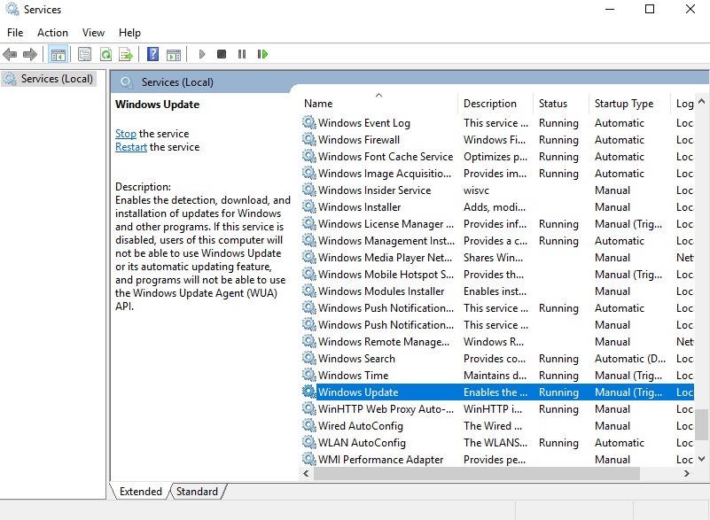 Service Registration is Missing or Corrupt error [Fixed]