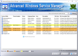 Advanced Windows Service Manager application download