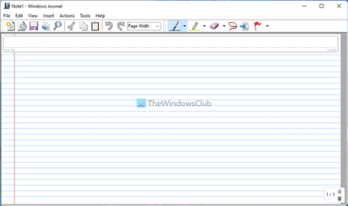 Convert Handwritten Notes to Text using Windows Journal