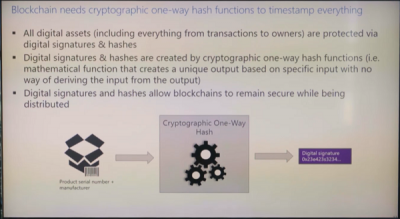 Blockchain technology explained; Microsoft's Blockchain strategy