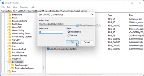 How to disable Win+L Lock Key on Windows 11/10