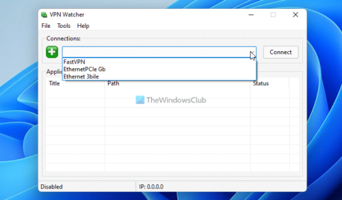 VPN connects and then automatically disconnects on Windows 11