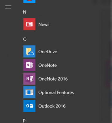 Change Default version of OneNote on Windows 10 computer