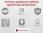 Techniques to block Adblock users on your website