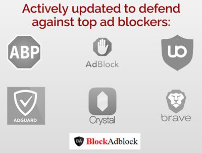 Techniques to block Adblock users on your website