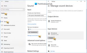 How to Disable or Turn off Microphone in Windows 11
