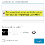 How to disable Insecure password Login prompt in Firefox