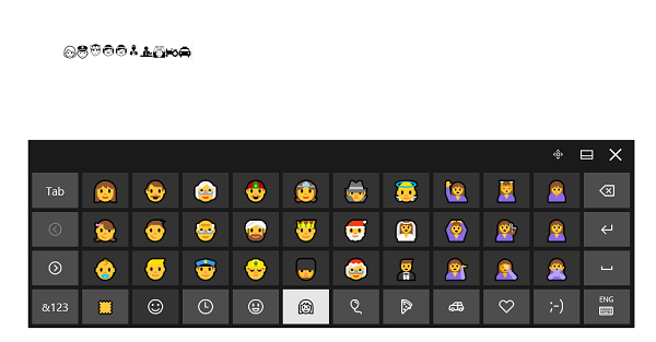 How to use Emojis in Windows 11 or Windows 10