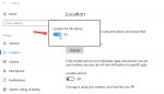 Use Location-based apps without enabling Location Service on Windows 10