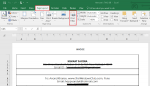 How to select Row or Column as Print Title of Excel Report