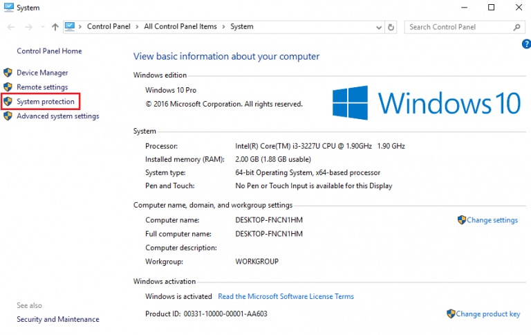 How to validate Windows System Backup Image
