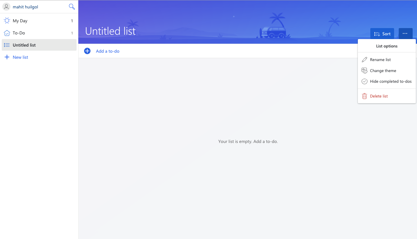 How to use Microsoft To-Do app effectively