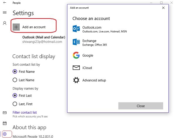 How to use & manage People app in Windows 11/10