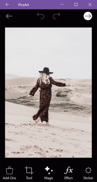 Picsart Photo Editor is a Sticker & Collage Maker app