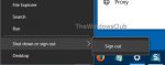 Power Options missing from Start Menu in Windows 11