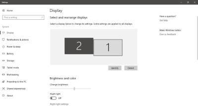 How to set up Dual Monitors on Windows 11/10