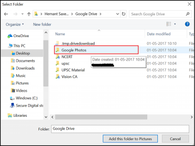 How to add Google Photos to Photos App in Windows 11/10
