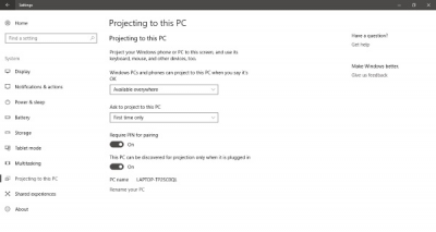 How to mirror Windows screen to another device in Windows 11