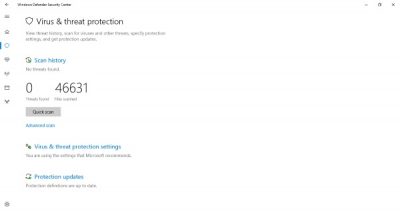 Restore Quarantined files or Add Exception in Windows Defender