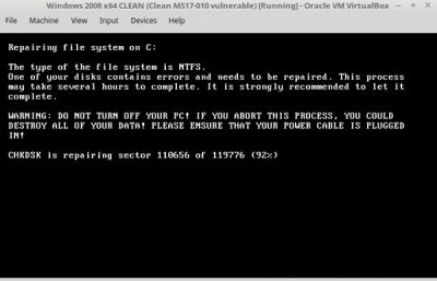 NotPetya Ransomware Vaccination to stop the ransomware