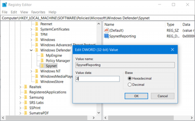 Best Windows Defender settings to harden protection