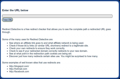 How to find out or check where link or URL redirects to