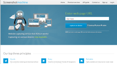 How to take Screenshots of a Website remotely on PC