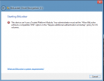 This device can’t use a Trusted Platform Module BitLocker error