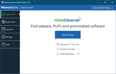AdwCleaner review & free download: Remove Adware, PUP, Toolbars, etc.