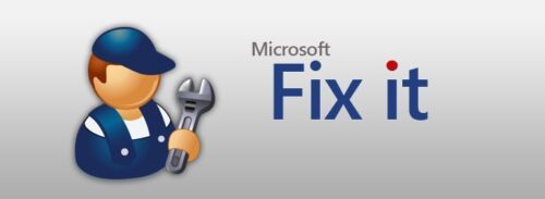 Microsoft Fix It or Automated Troubleshooting not working