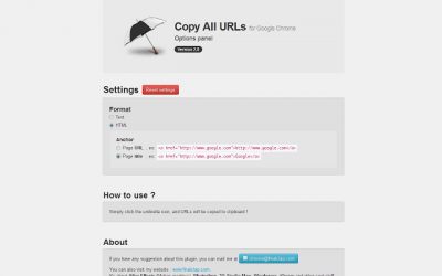 How to copy URLs of all open Tabs in Chrome, Edge or Firefox