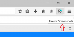 How to Enable or Disable Screenshots feature in Firefox