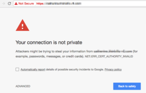 How to disable Insecure Content warning in Chrome browser