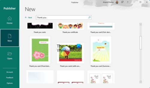 How to design Greeting Cards in Microsoft Publisher