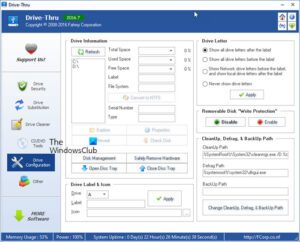 Manage your Computer Hard Drives with Drive-Thru