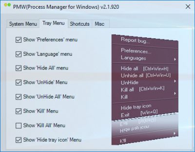 Process Manager for Windows lets you manage processes easily