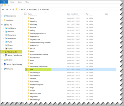 The system cannot find the file specified error in Windows 11