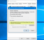 Your connection was interrupted, A network change was detected