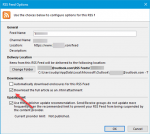 Outlook RSS Feeds not updating on Windows 11/10 PC