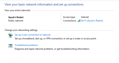 Network Location: Public or Private? What does it mean?