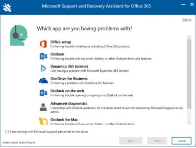 Microsoft Remote Connectivity Analyzer: Fix Office 365 issues