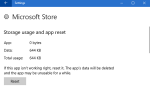Reset or Repair Microsoft Store apps via Windows Settings