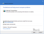 5 Troubleshooters to fix Network related problems in Windows 11