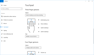Enable, configure, use Precision Touchpad settings in Windows 11