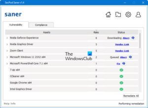 SecPod Saner Personal: Free Advanced Vulnerability Scanner