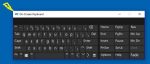 How to resize Touch and On-screen Keyboard on Windows 11/10