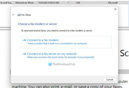 How to send and receive Fax from Windows computer