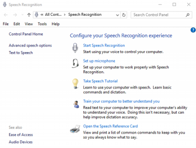 Best Speech Recognition software for Windows PC